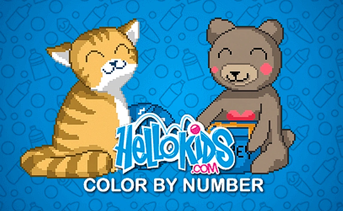 Hellokids Color By Number Games 🎮 Play Online for Free!