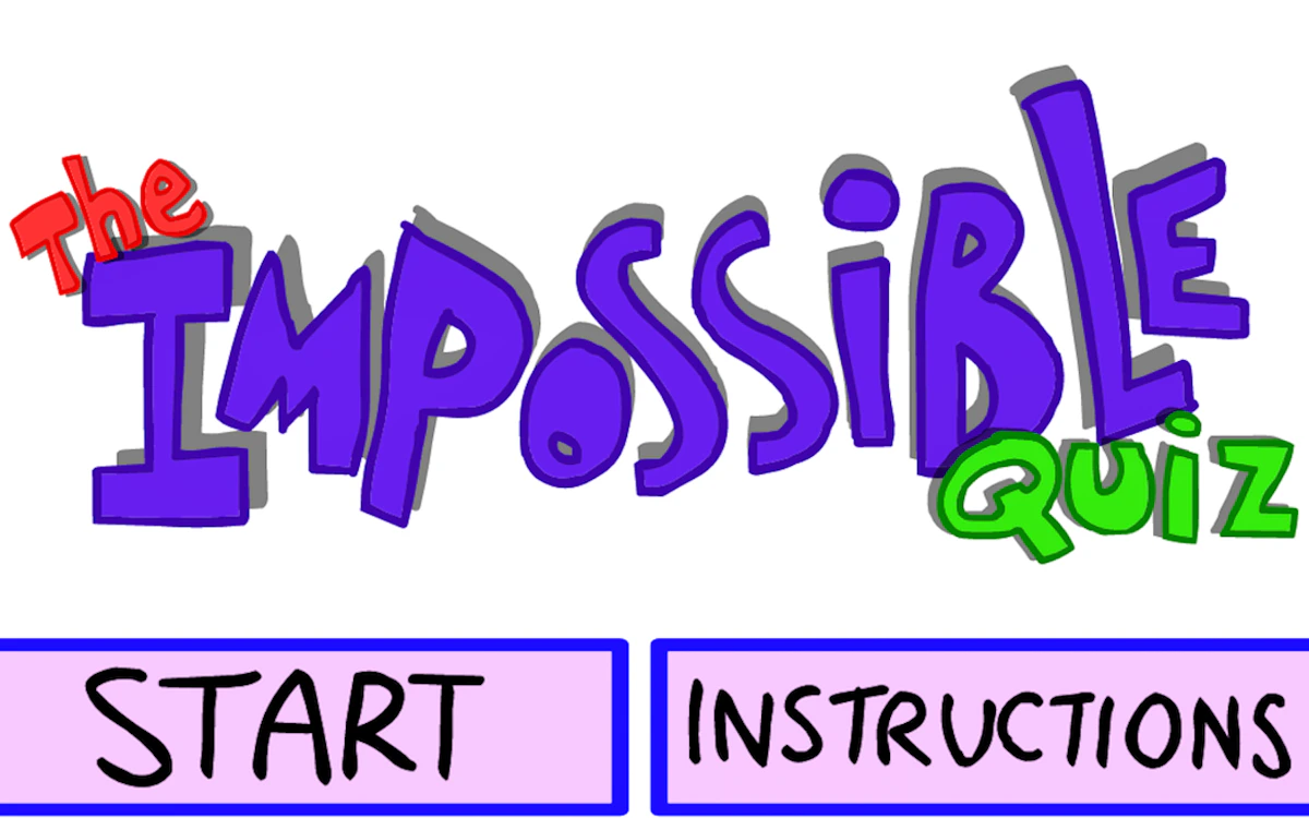 The Impossible Quiz Games 🎮 Play Online for Free!